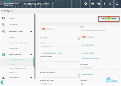 Hướng Dẫn Cấu Hình Ip Ilo Máy Chủ Hpe