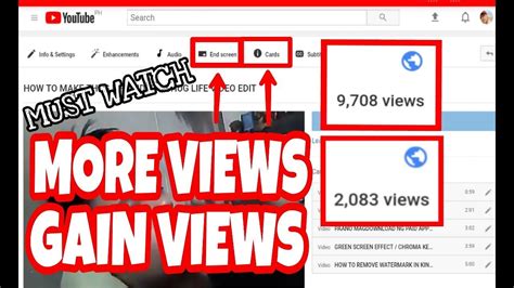 HOW TO GAIN VIEWS USING YOUTUBE SETTINGS ONLY TIPS YouTube