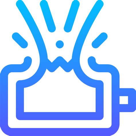Explode Basic Gradient Lineal Color Icon