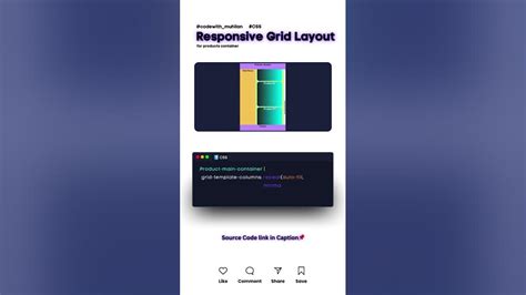 responsive grid layout for products codewith muhilan css coding