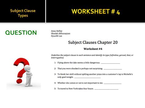 Ppt Subject Clauses And Related Structures Part 1 Powerpoint