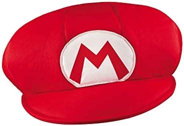 Disguise Men S Nintendo Super Mario Bros Mario Adult Hat Costume