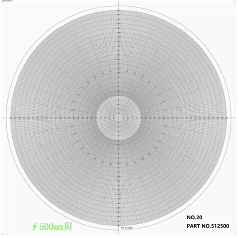 1pc Optical Comparator Chart For Profile Projector Overlay Chart 512500 £37 56 Picclick Uk