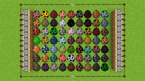 All Mobs Eggs In Minecraft X300 Youtube
