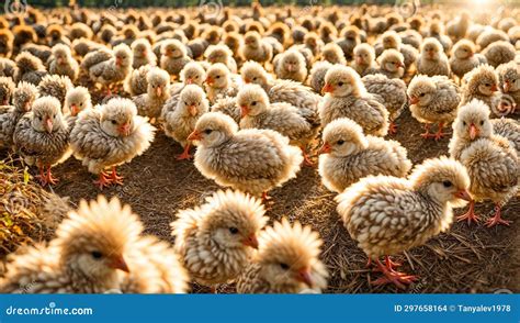 Chickens And Bird Flu Epidemic A Cautionary Tale Ai Generated Royalty