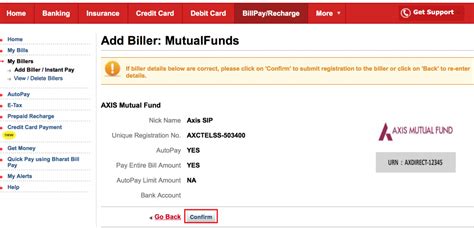 How To Add I Sip Urn Number In Kotak Netbanking