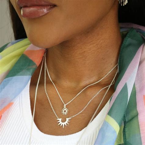 Sunbeam Silver Necklace Annie Haak