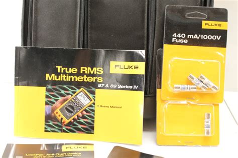 Fluke 89 IV 89 IV 5000 Count True RMS Mulite Meter PLC Surplus Supply