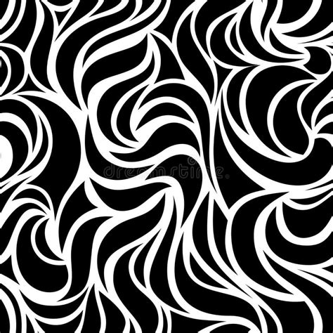 抽象无缝的黑白模式 也corel凹道例证向量 向量例证 插画 包括有 纹理 现代 背包 持续 线路 46039207