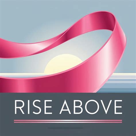 A Poster With The Word Rise Above It Premium Ai Generated Image
