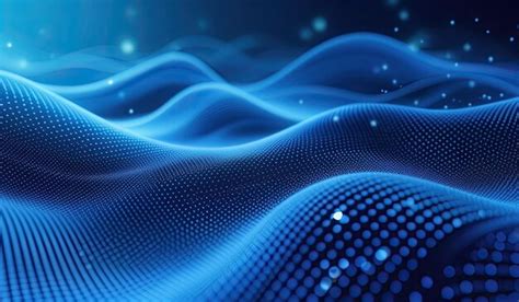 Abstract Digital Waveform Visualization Generate Ai Premium Ai Generated Image