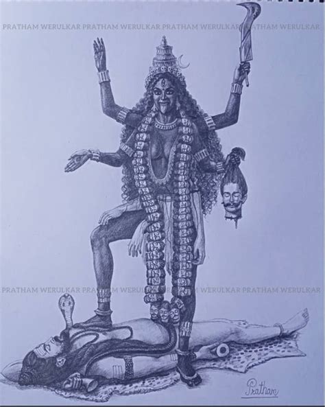 Pin By Laxmansunuwar On हरि हरि हरि Kali Goddess Kali Tattoo