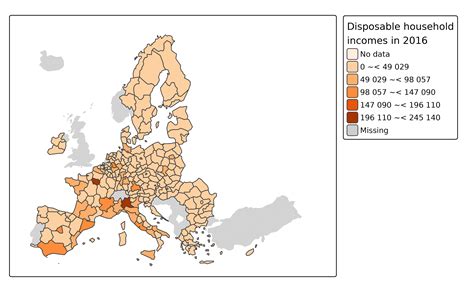 Map Examples For The Eurostat R Package • Eurostat