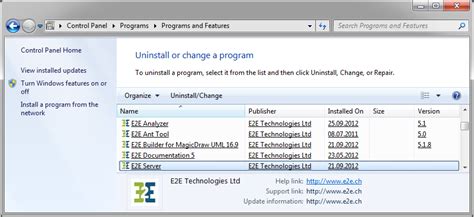 Uninstalling An E2e Bridge Of Version 5
