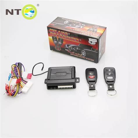 Car Alarm System Central Locking One Way Keyless Entry System China Car Alarm And Keyless