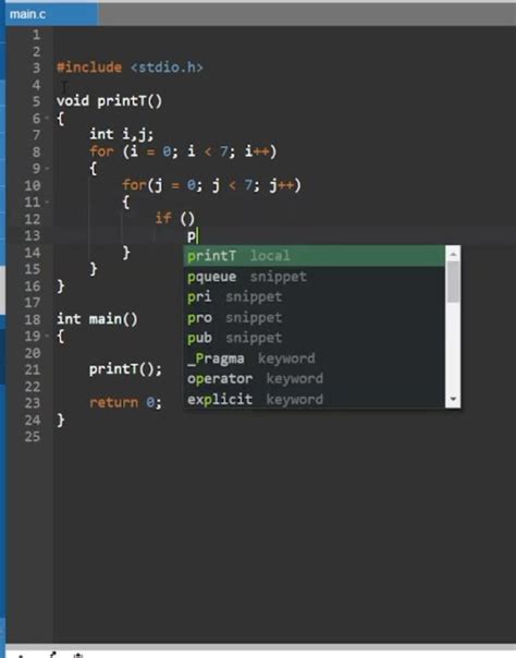 20 Programming For Beginners C Language Pattern Printing💫