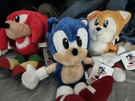 Just Got These 1995 Sonic Suction Cup Plushes Rsonicplushes