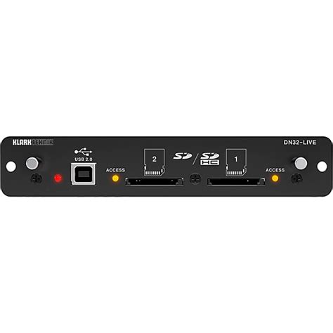 Klark Teknik DN32 LIVE Expansion Module For Midas M32 And Behringer X32 Mixers Guitar Center