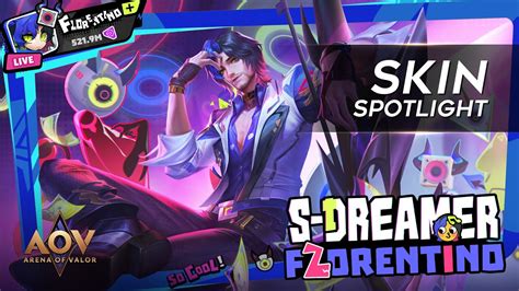 Florentino S Dreamer Skin Spotlight Garena AOV Arena Of Valor YouTube