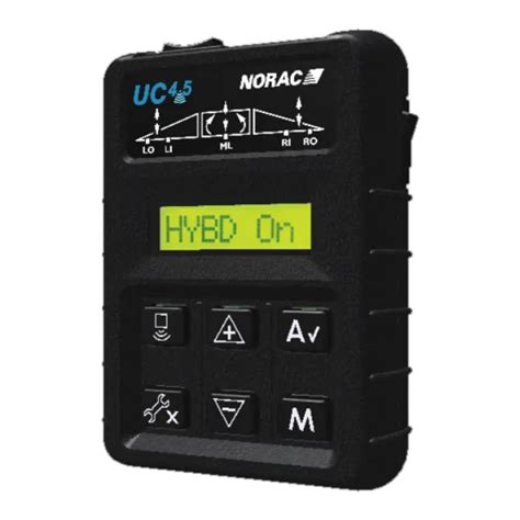Norac Uc45 Spra Coupe 4000 Series Installation Manual Pdf Download