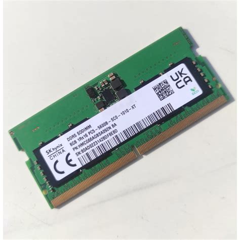 Jual Ram Sk Hynix Ddr5 8gb Speed 5600 Sodimm Copotan Bekas Shopee Indonesia