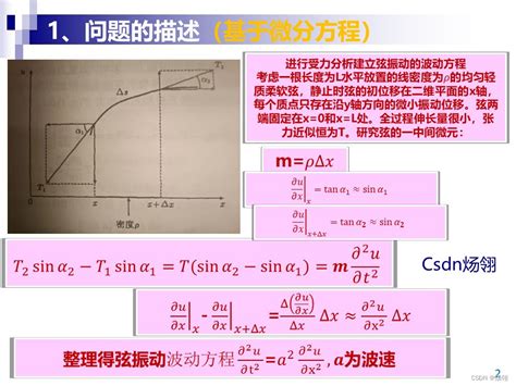 大二数学物理方法之理想弦振动 matlab研究二阶偏微分方程 数学物理方法matlab csdn博客