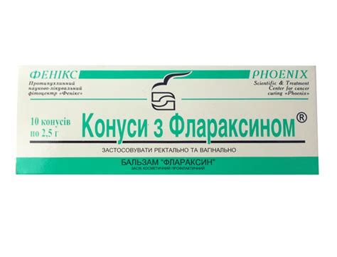Флараксин Феникс - конусы (свечи) урологические 10шт.: продажа, цена в ...