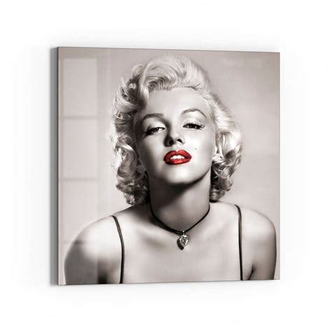 Deqori Glasbild Elegante Marilyn Monroe Elegante Marilyn Monroe