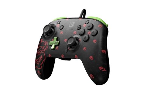 Pdp Nintendo Switch Bowser Rematch Glow Wired Controller Domayne