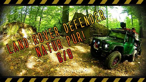 Traxxas TRX 4 RC Crawler Land Rover Defender Natur Pur 6 8 YouTube
