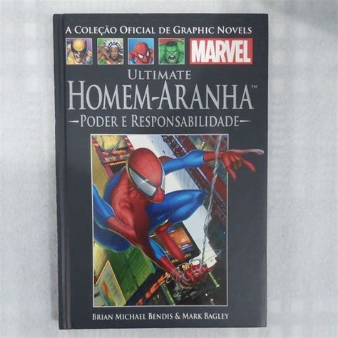 Ultimate Homem Aranha Poder E Responsabilidade Salvat 20 Shopee Brasil