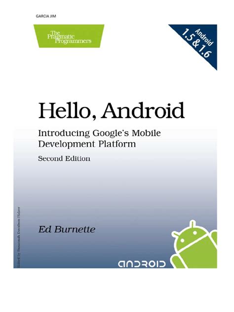 Hello Android Pdf Java Lenguaje De Programación Android