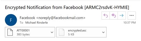 Configuring Pgp Encrypted Facebook Notifications Michael Rinderle