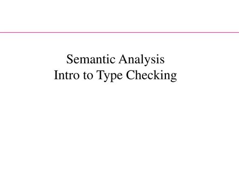 Ppt Lexical And Syntax Analysis Chapter 4 Powerpoint Presentation