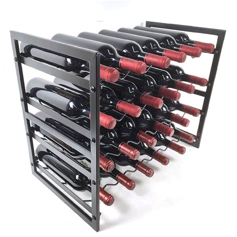 24 Bottle Stackable Wine Rack Lt Williams