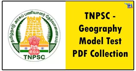 Tnpsc Geography Model Test Pdf Collection