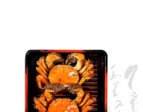 大闸蟹螃蟹美食餐饮生鲜素材 包站长