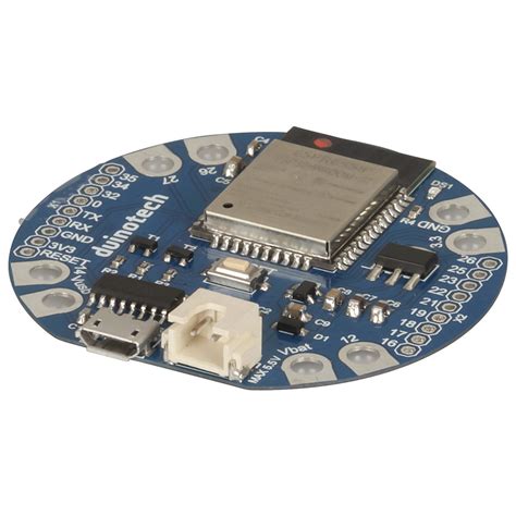 Duinotech Wearable Esp32 Development Board Nowra Electronics