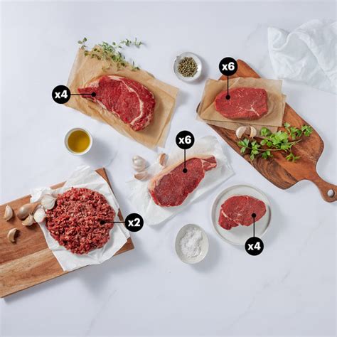 Silver Fern Farms Premium Beef Selection Includes Rib Eye Steak New