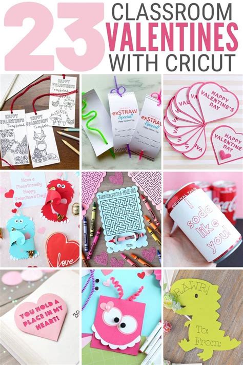 19 Cricut Classroom Valentine Cards The Crafty Blog Stalker