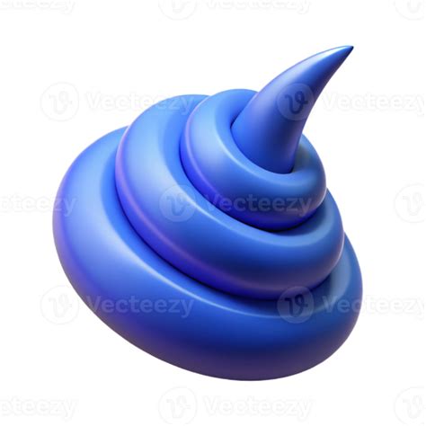 Magnificent Dreamy Impressionist Abstract Symbol Of Spiral Rotating Spiral With Clean Lines