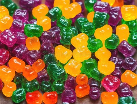 Colorful Thc Jelly Beans Stock Illustration Illustration Of Fruit