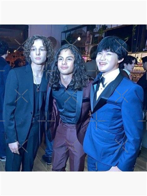 Mason Thames Miguel Cazarez Mora And Tristan Pravong Sticker For