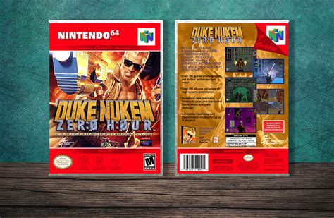 Duke Nukem Zero Hour N64 Video Game Case