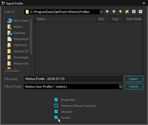 Skeleton Tracking External Optitrack Documentation