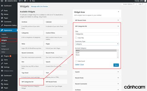 Widget L G T T T N T T Th Ng Tin C N Bi T V Widget Wordpress