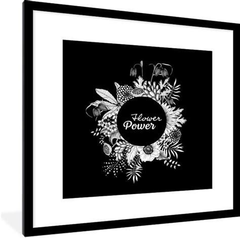 Fotolijst Incl Poster Spreuken Quotes Bloemen Flower Power