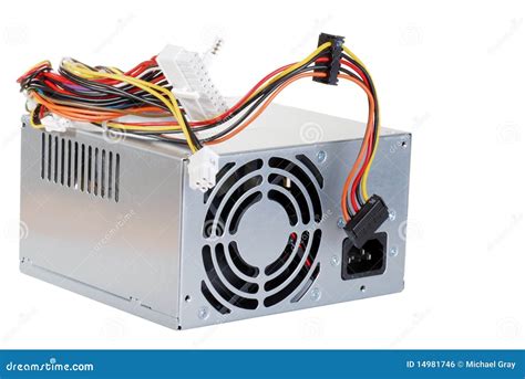 Fonte De Alimentação Do Computador Foto De Stock Imagem De