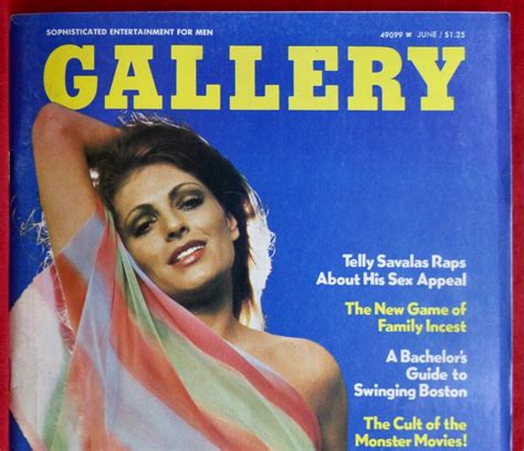 Vintage Gallery Magazine June 1974 Very Good Condition Girl Etsy Canada