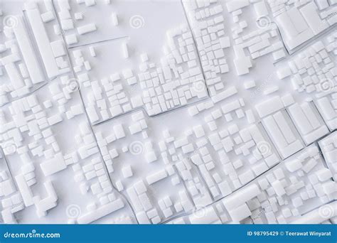 Architecture Model Urban Cityscape Concept Design Stock Image Image Of Abstract Country 98795429
